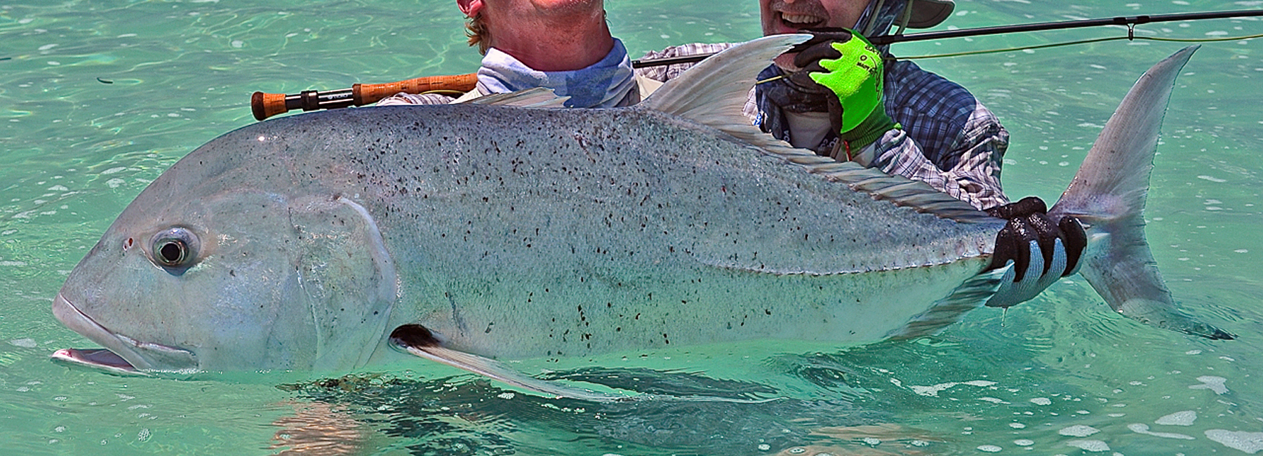 Giant Trevally Fly Fishing - Trevally Fly Fishing Lodges